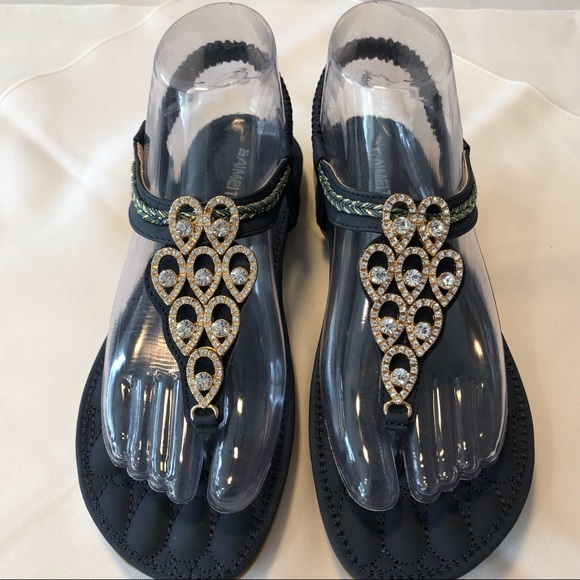 Saimeitu | Shoes | New Gem Sandals | Poshmark